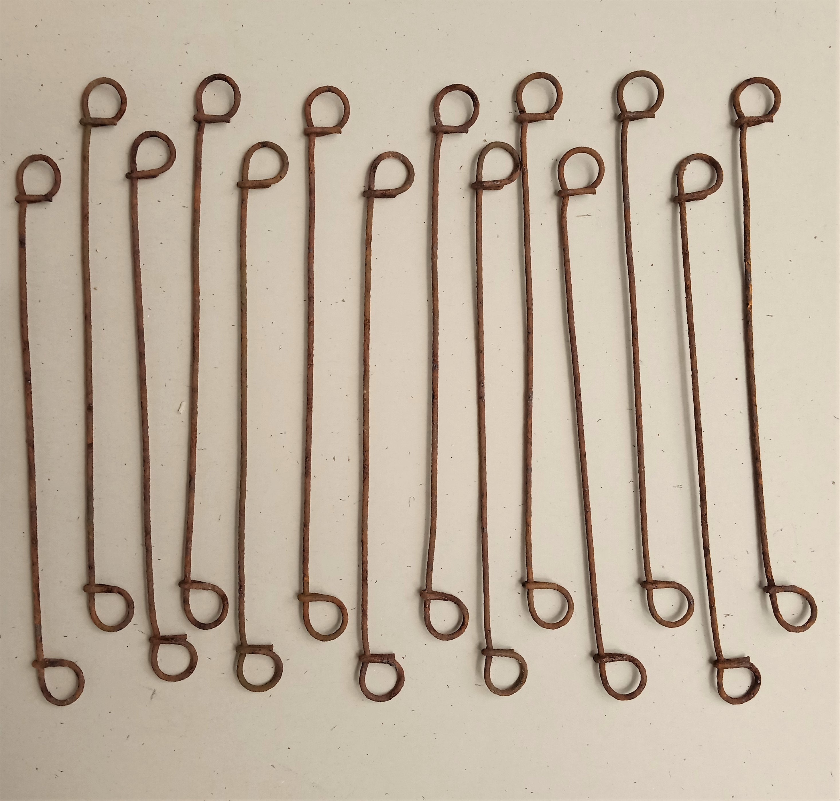 Vintage Metal RUSTY WIRES Rusty CRAFT Wires Metal Art Supply Rustic ...