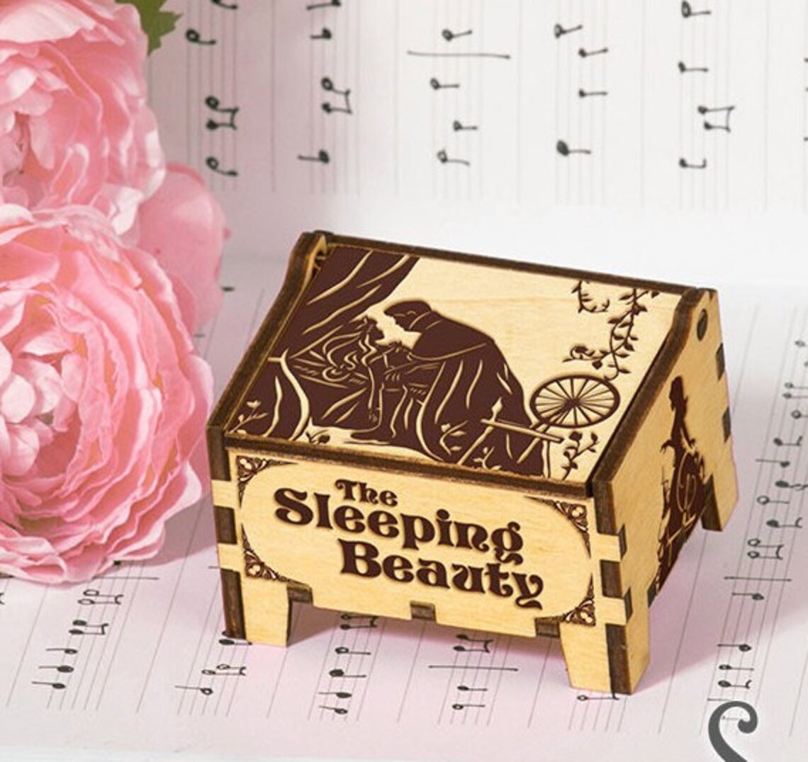 Sleeping Beauty Music Box, Disney Music Box, Windup, Music Box ...