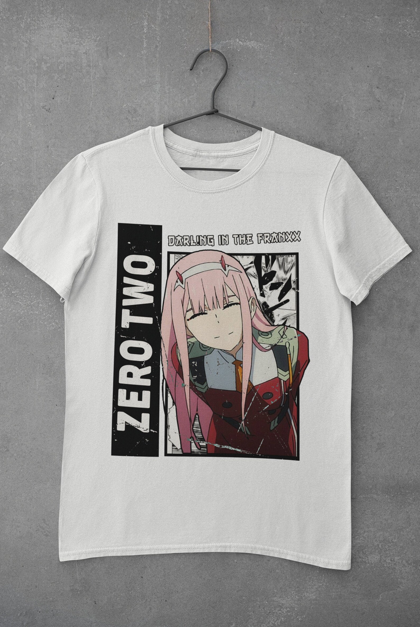 Zero Two Shirt Darling in the Franxx Shirt Anime Manga | Etsy