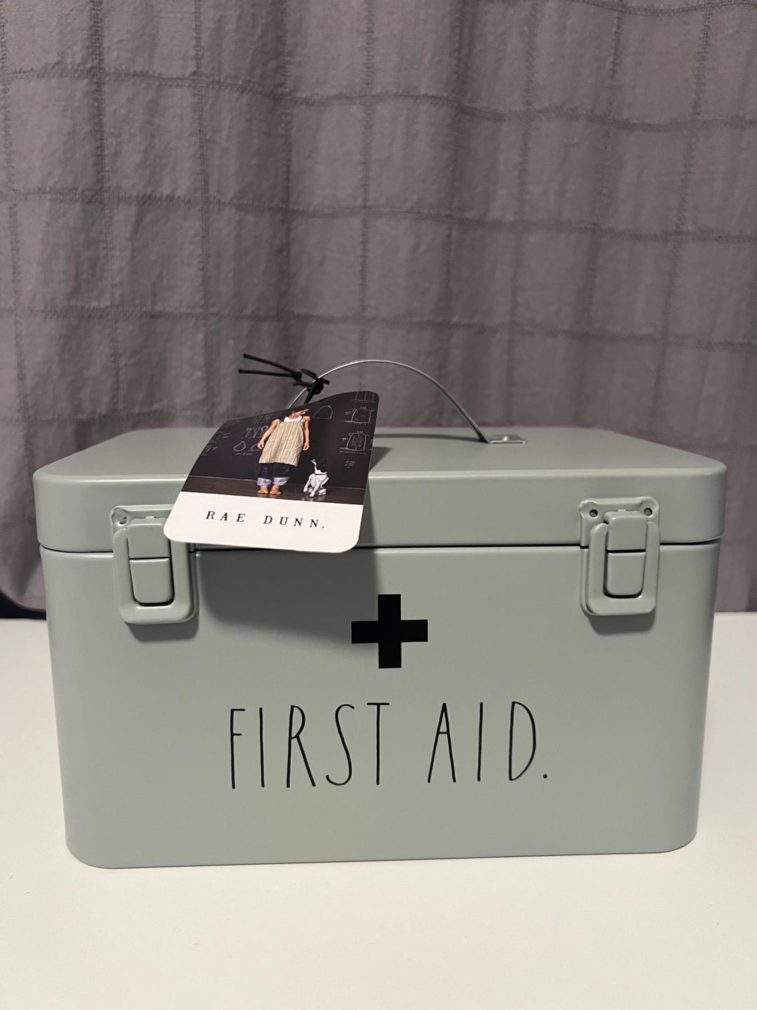 Rae Dunn FIRST AID BOX Metal Caddy - Etsy