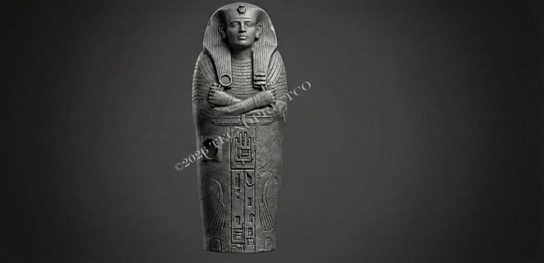 Imhotep Sarcophagus Life Size for 3d Printing - Etsy