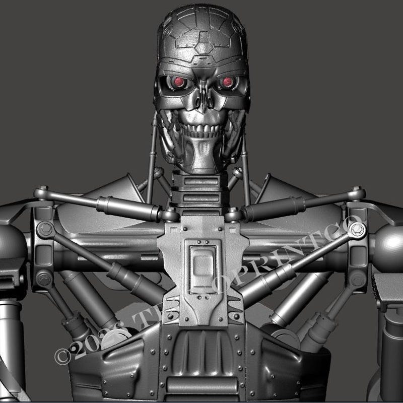 Terminator t800 endoskeleton life size - Etsy.de