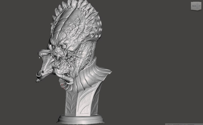 Predator Bust 1.1 Lifesize for 3d Printing - Etsy