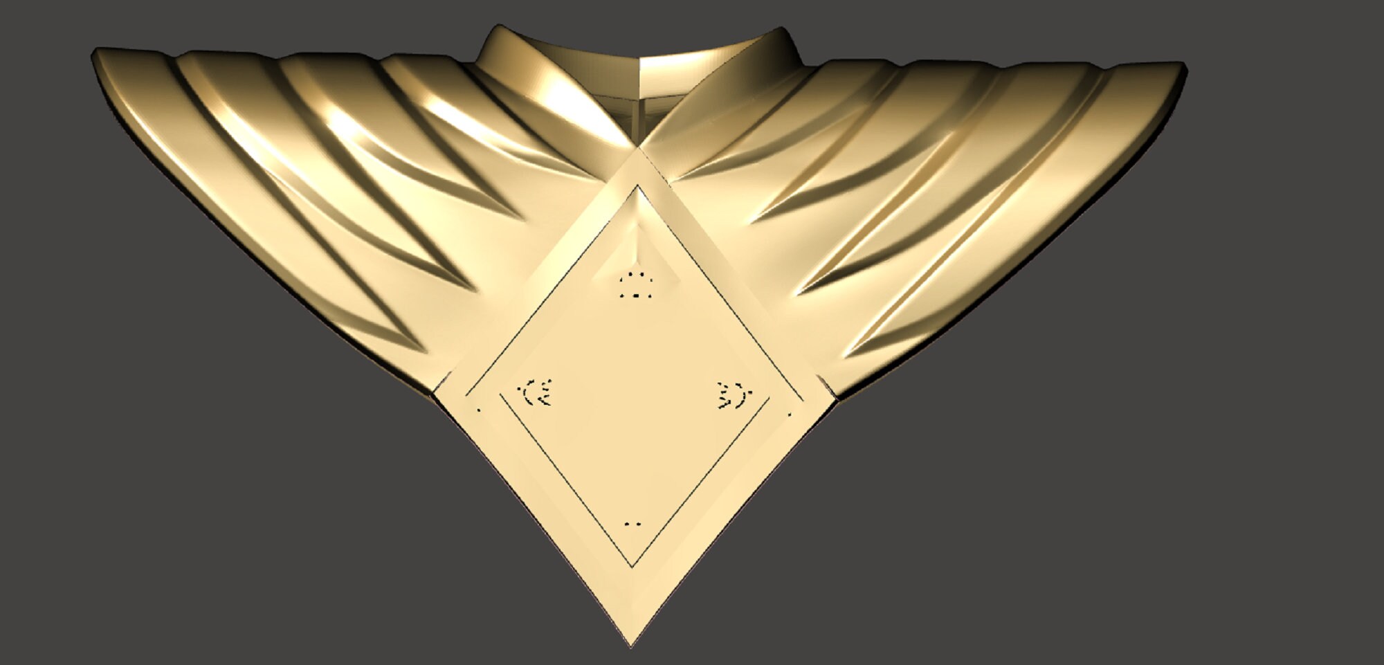 Power Ranger Costume Chest Armor for 3d Printing - Etsy