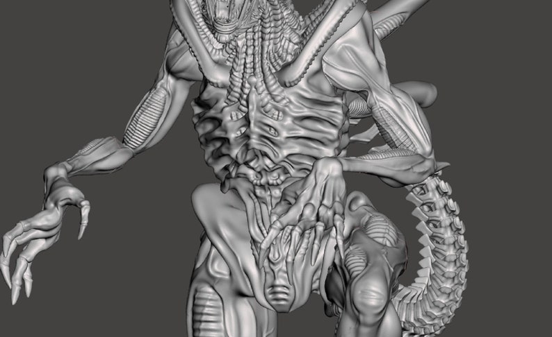 Alien Xenomorph Lifesize 1.1 for 3d Printing - Etsy