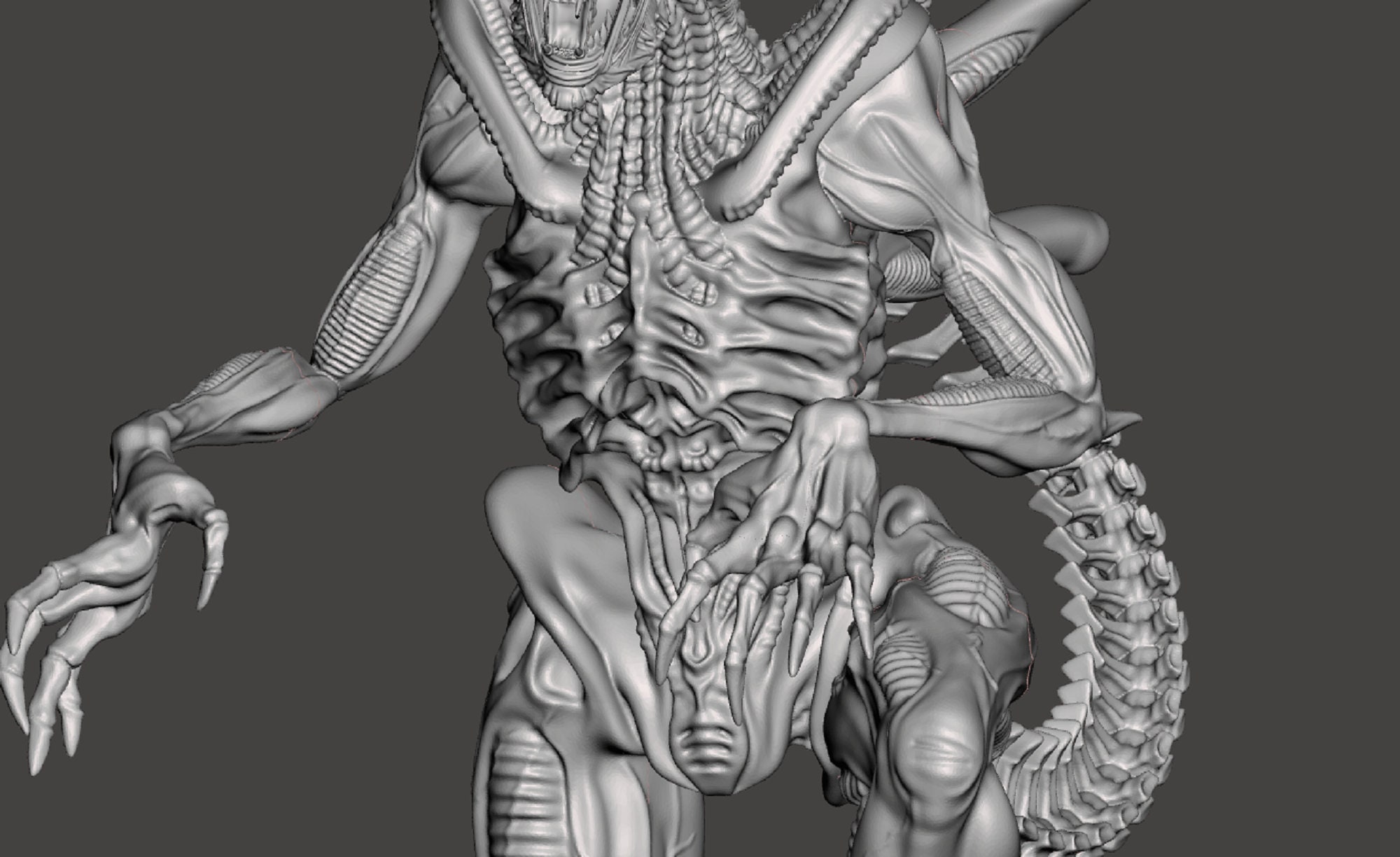 Alien Xenomorph Lifesize 1.1 for 3d Printing - Etsy