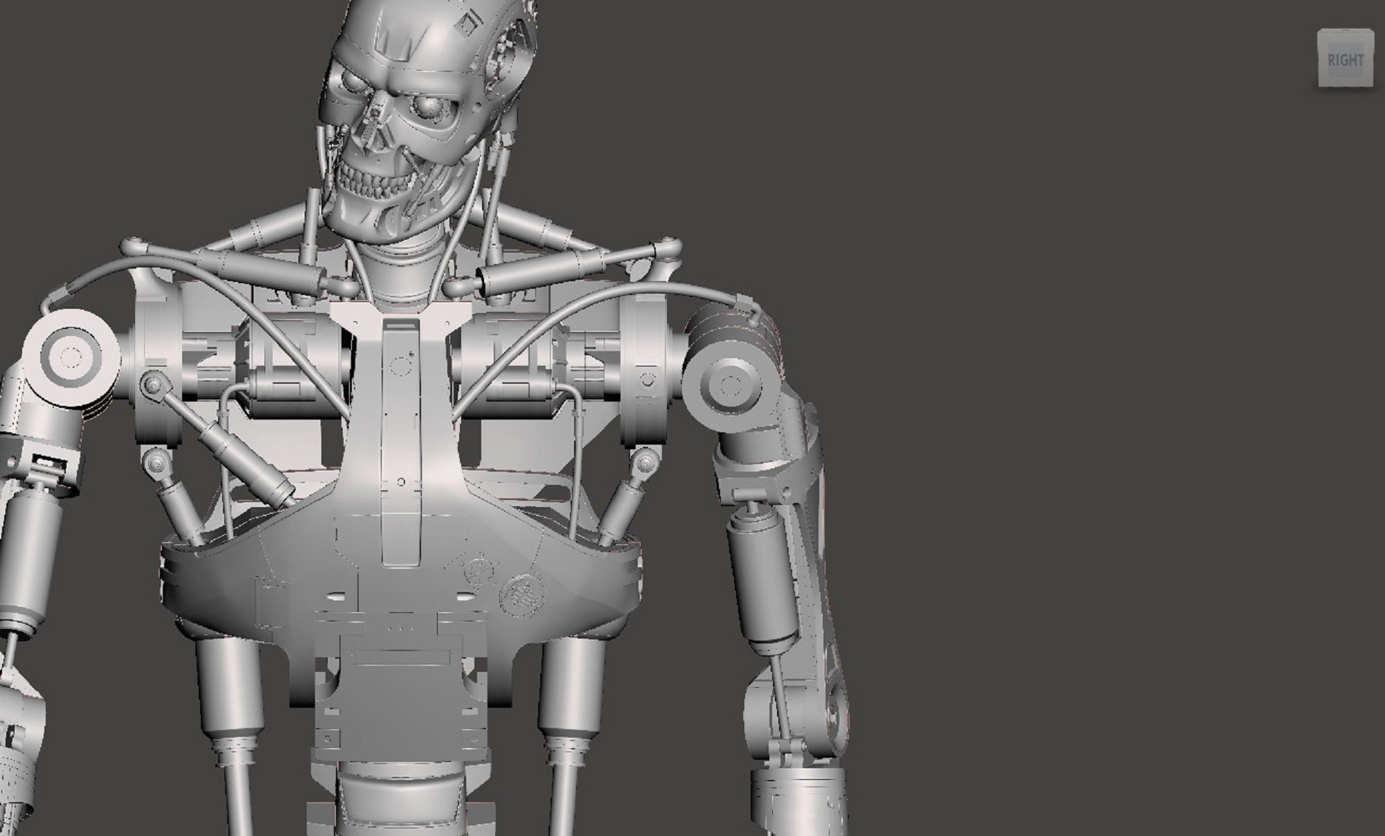 Terminator T800 Lifesize 1.1 for 3d Printing - Etsy
