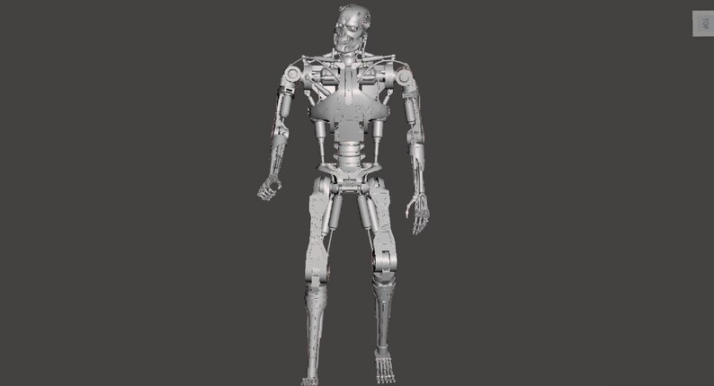 Terminator T800 Lifesize 1.1 for 3d Printing - Etsy