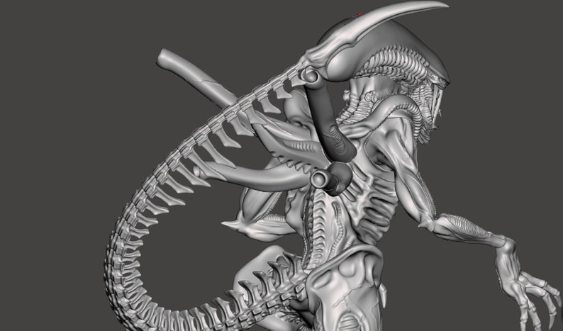 Alien Xenomorph Lifesize 1.1 for 3d Printing - Etsy UK