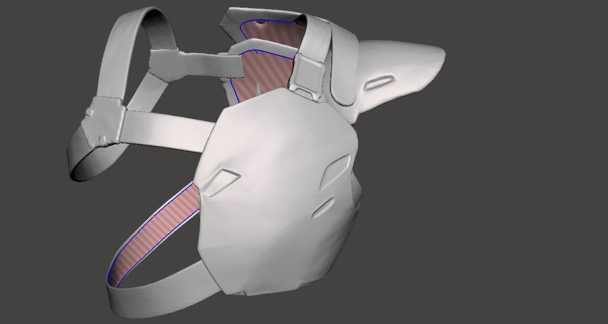 Predator chest armor for 3d print stl file | Etsy