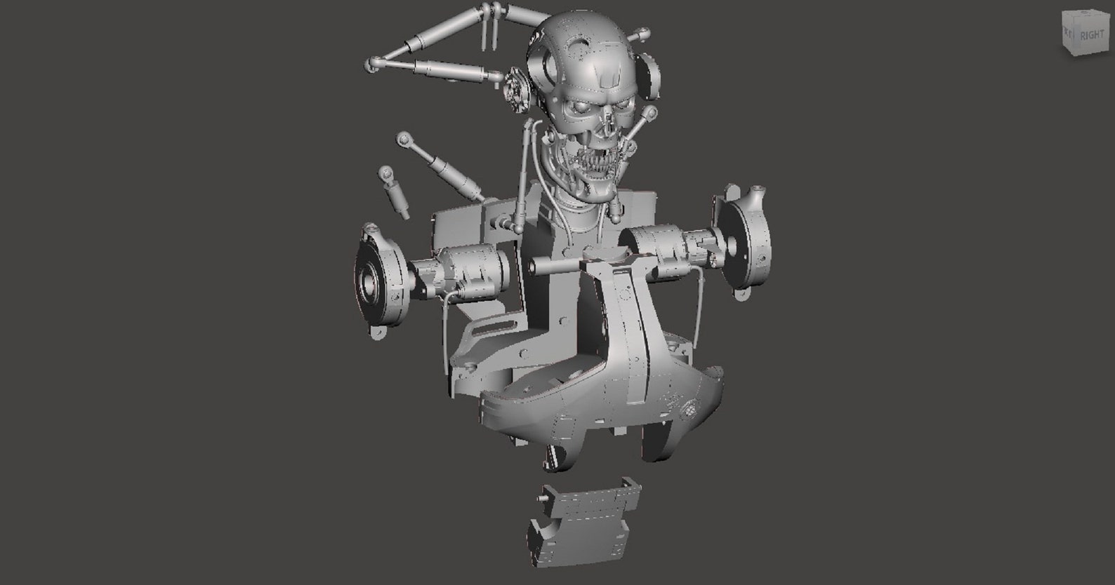 Terminator T800 Lifesize 1.1 for 3d Printing - Etsy