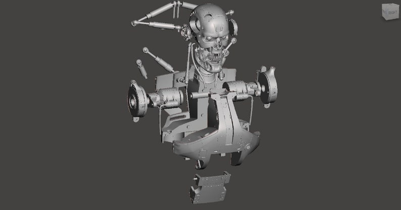 Terminator T800 Lifesize 1.1 for 3d Printing - Etsy