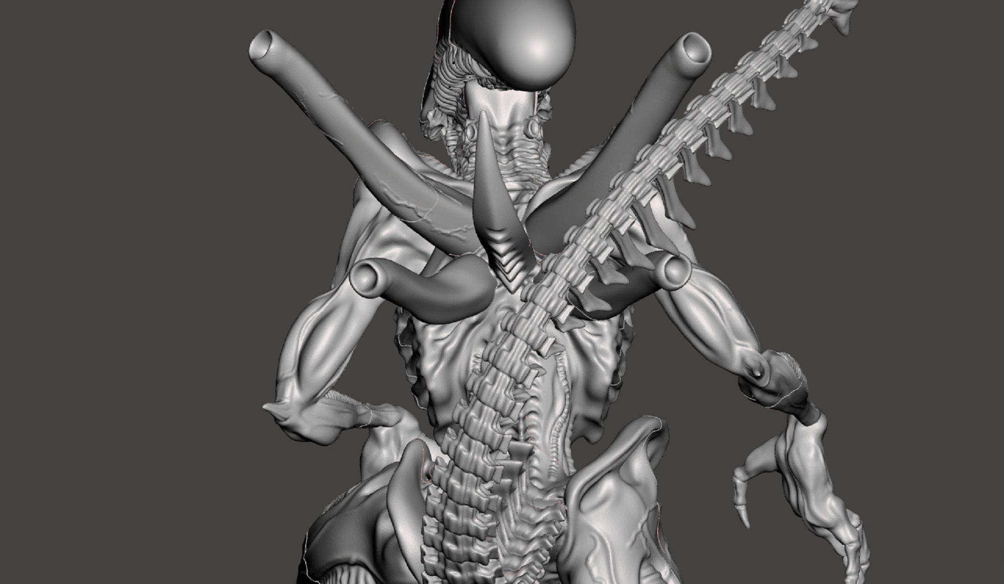 Alien Xenomorph Lifesize 1.1 for 3d Printing - Etsy