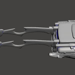 Predator blade gauntlet for 3d printing stl file | Etsy