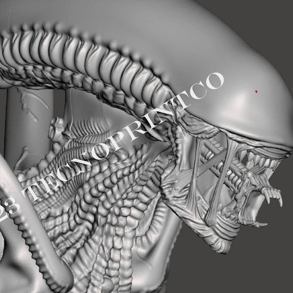 Xenomorph Mask - Etsy