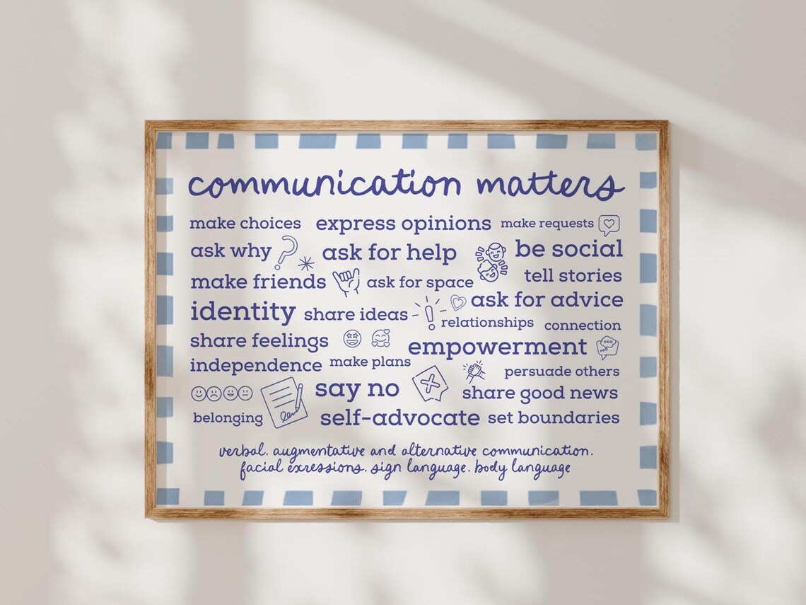 Speech Therapy Poster Bundle – 6 Printable SLP Posters for Classroom ...