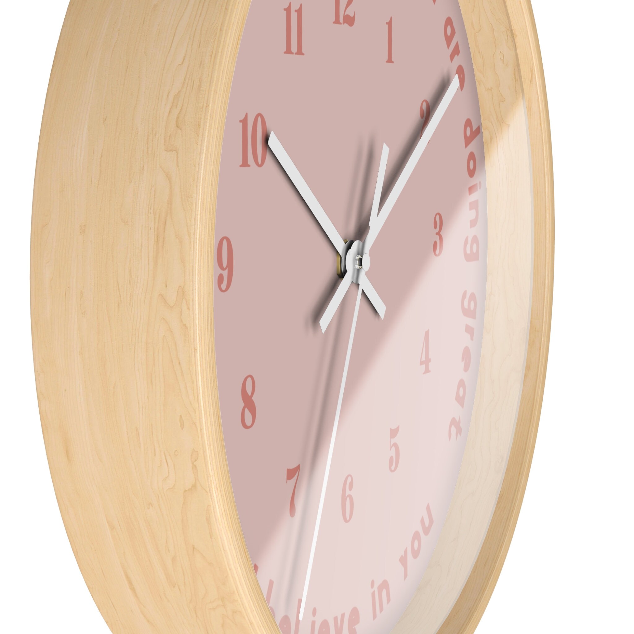 Positive Affirmation Clock for Classrooms School Counselor Decor ...