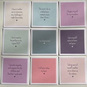Positive Affirmations Printable for Speech Language Pathologists ...