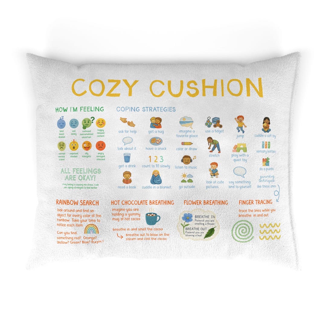 Calm Corner Sensory Cushion | Sensory Playroom Crash Pad | Coping ...
