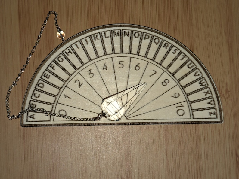 Alphabet and Number Pendulum Board - Etsy