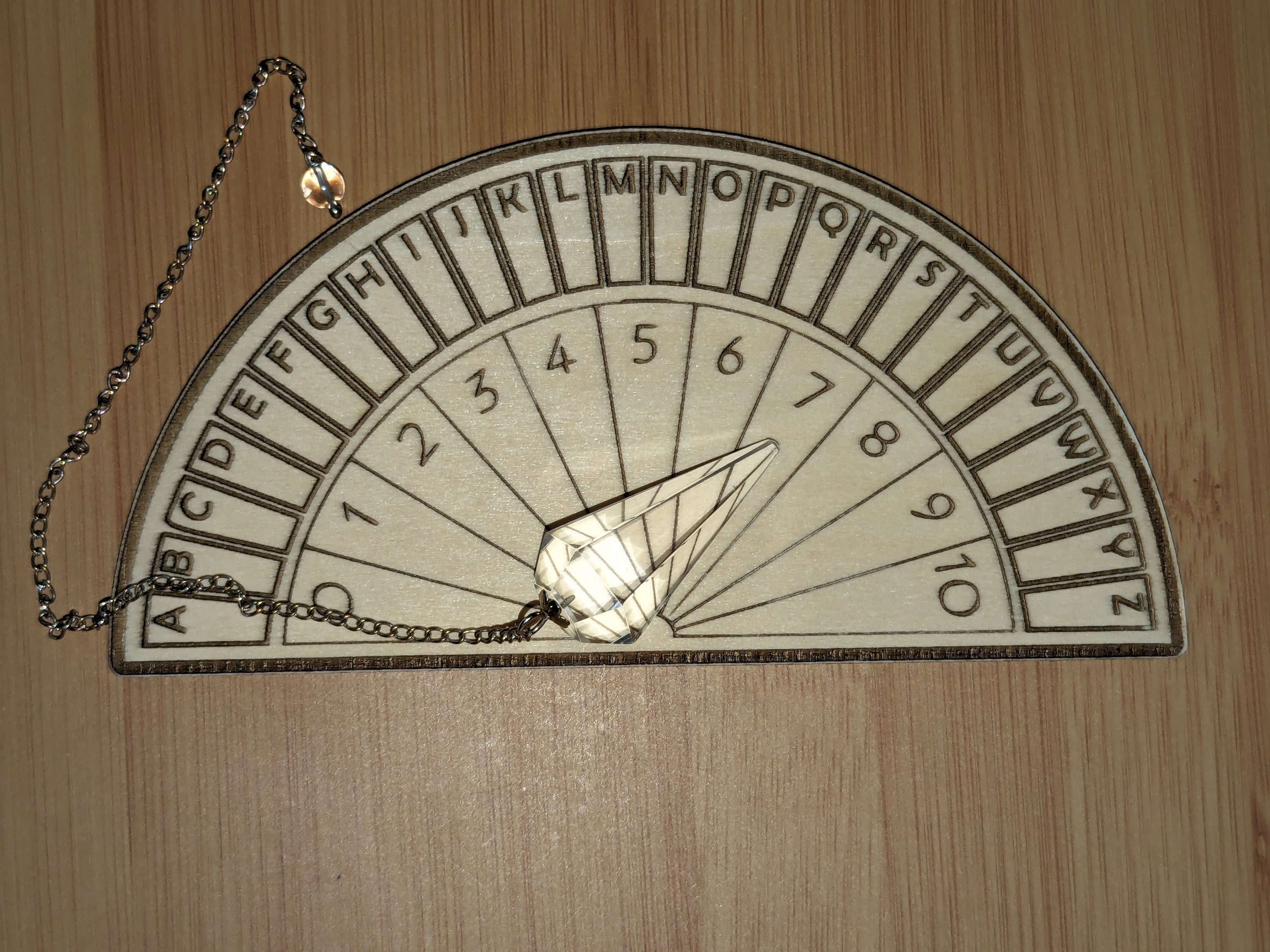 Alphabet and Number Pendulum Board - Etsy