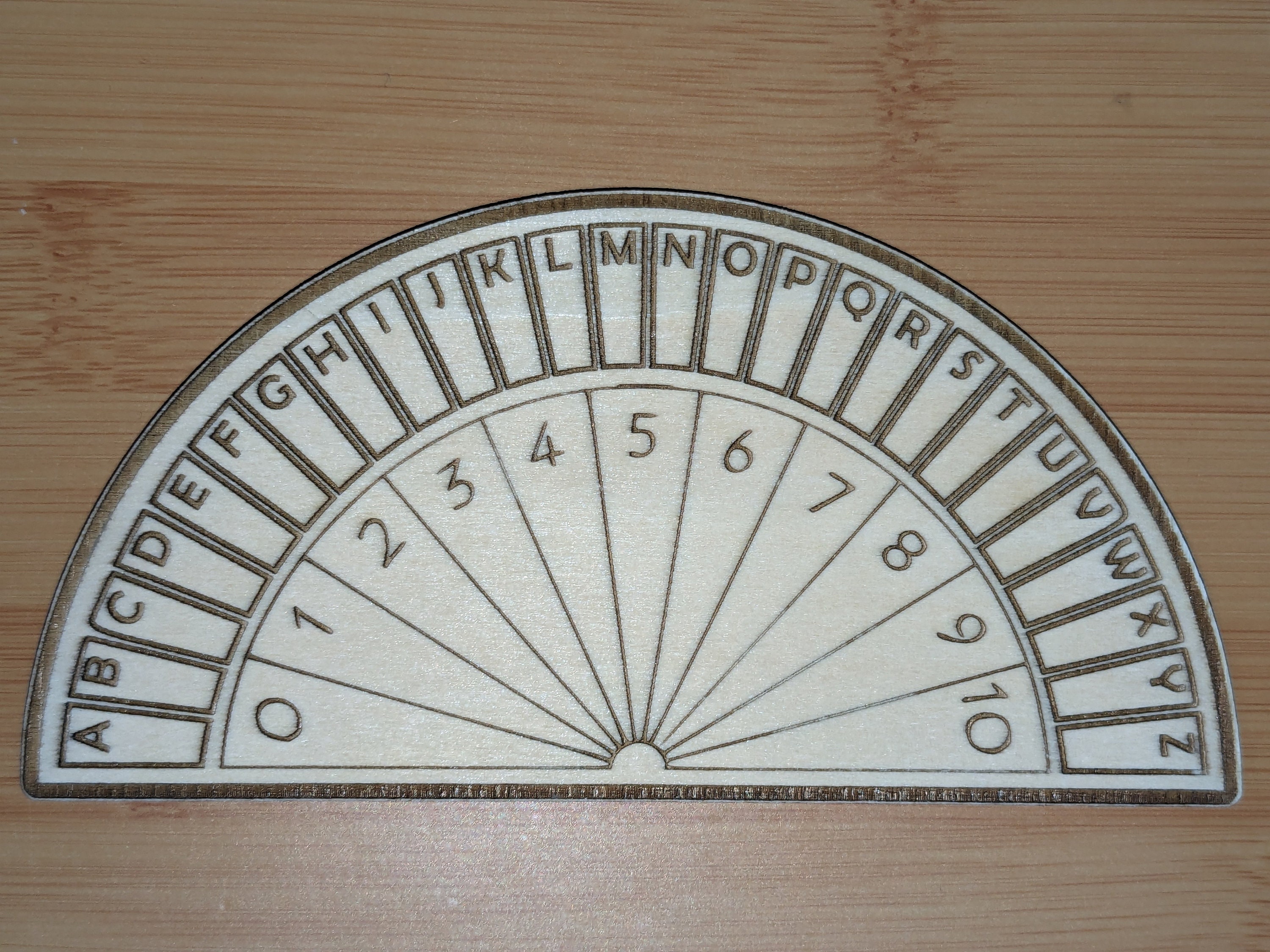 Alphabet and Number Pendulum Board - Etsy