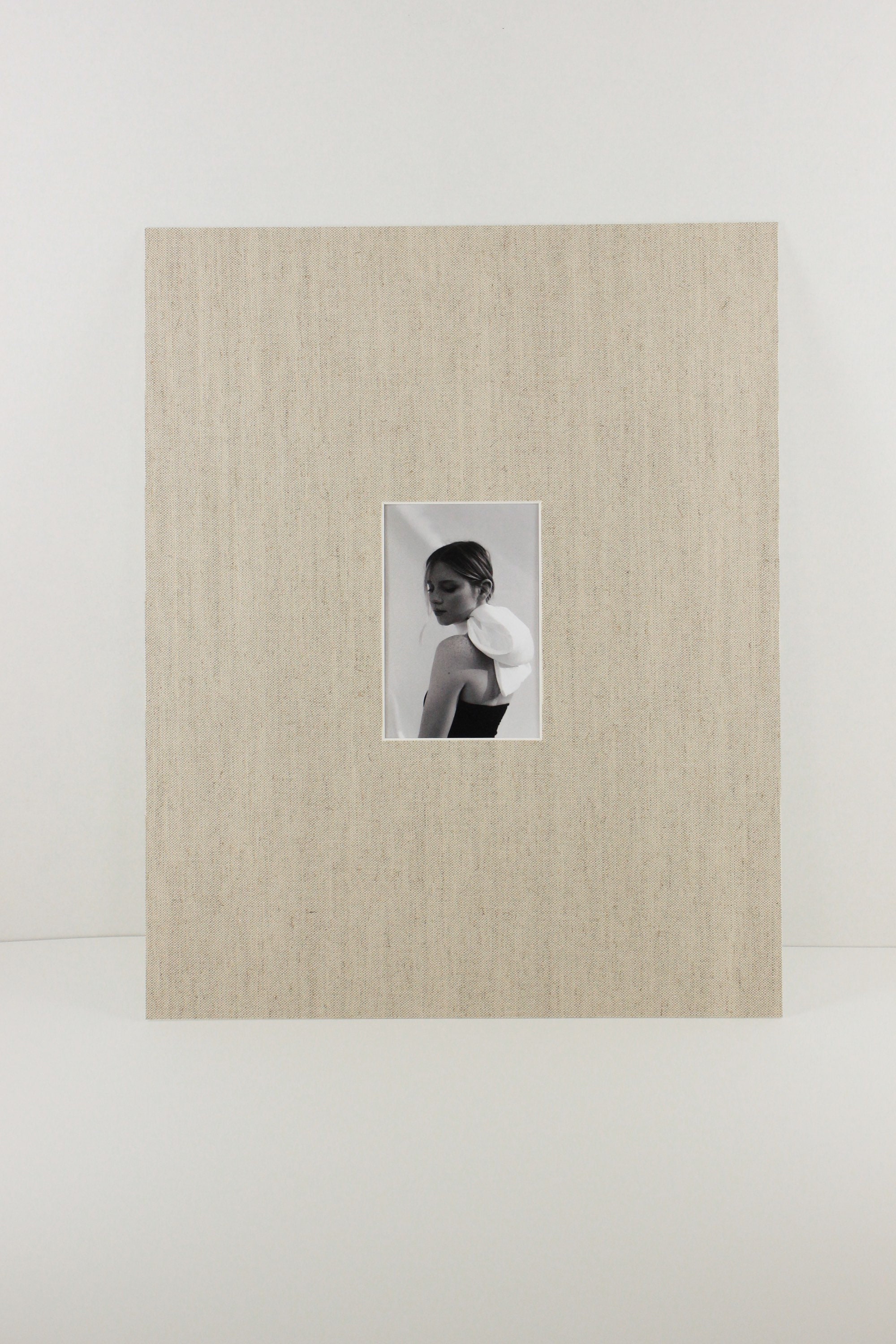 Linen Passe-partout 40x50 With Your Own Photo for Framing - Etsy UK