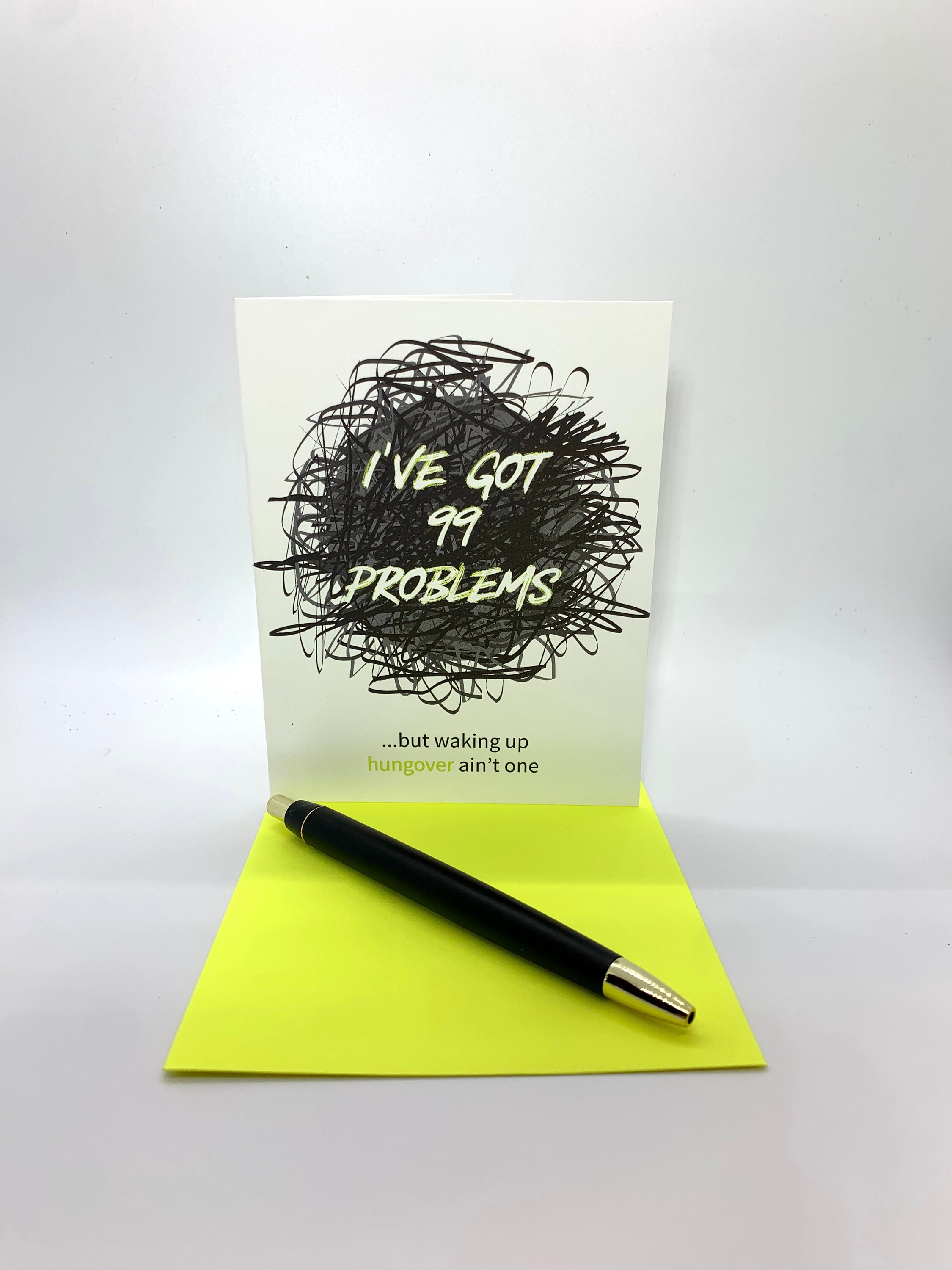 Sobriety Cards: I've got 99 problems | Etsy