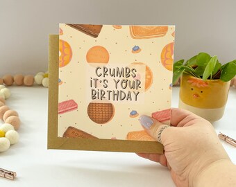 Biscuit Birthday Card - Etsy