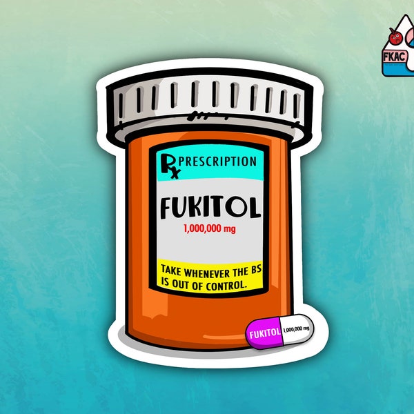 Funny Pill Bottle Labels - Etsy