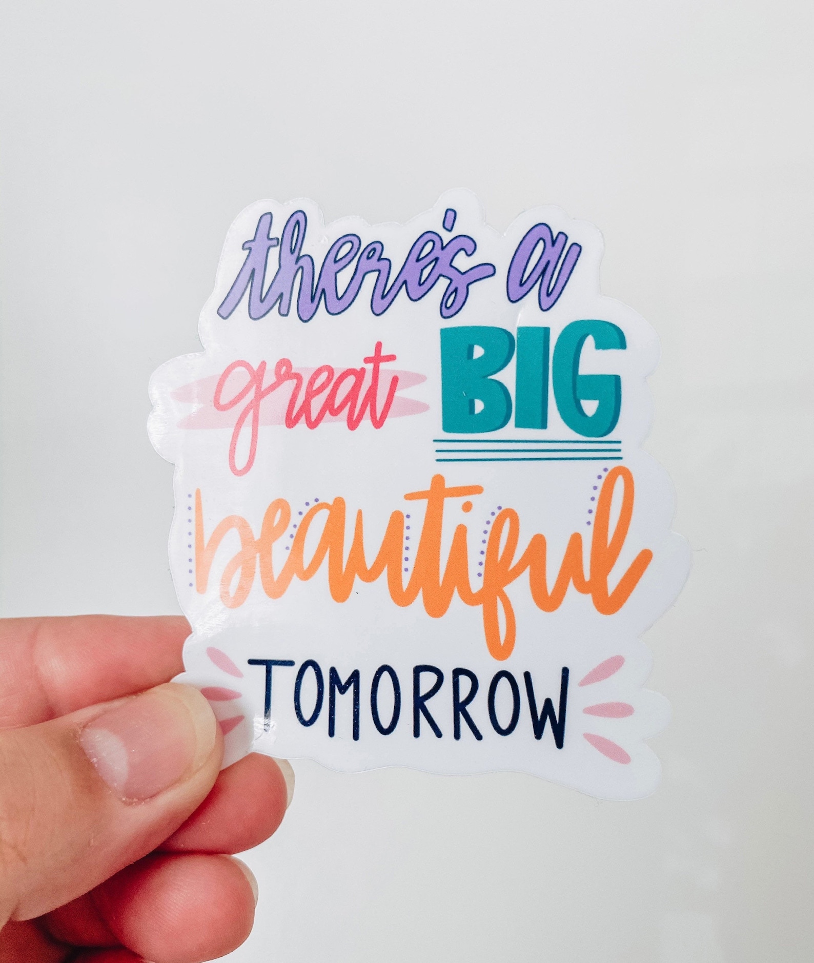 Great Big Beautiful Tomorrow Sticker Carousel of Progress - Etsy UK