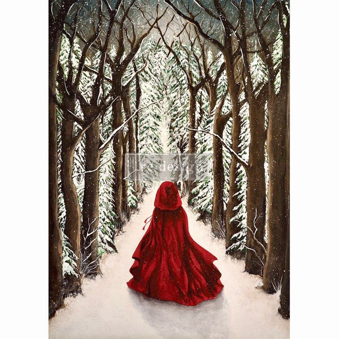 In Deep Forest A1 Decoupage Paper by Redesign With Prima - Etsy UK
