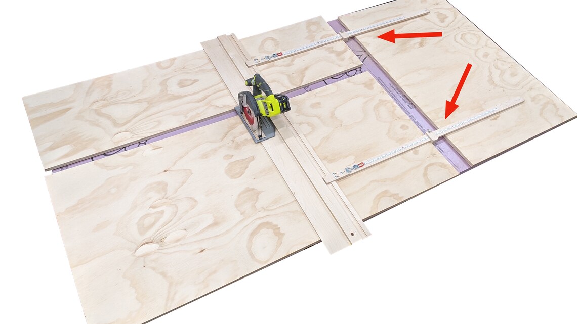 Quick Measure Saw Track Plans - Etsy