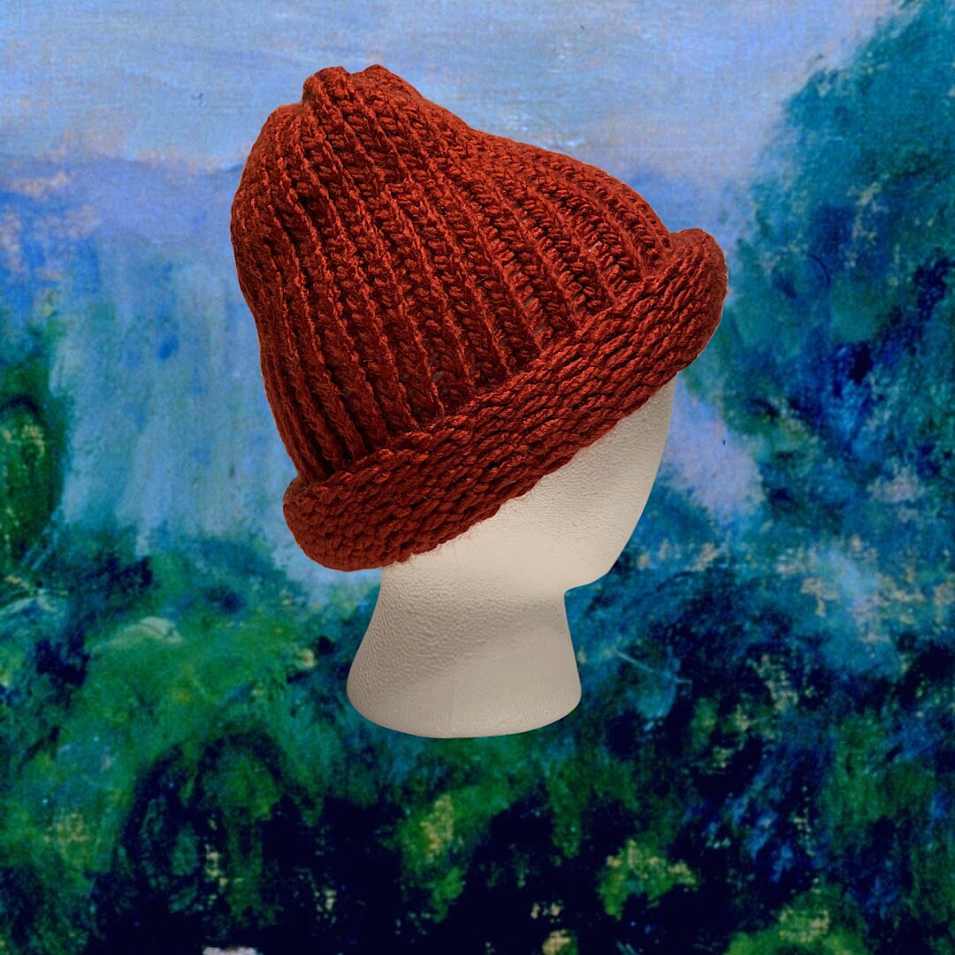 Men’s Size Knitted Winter Hat - Etsy
