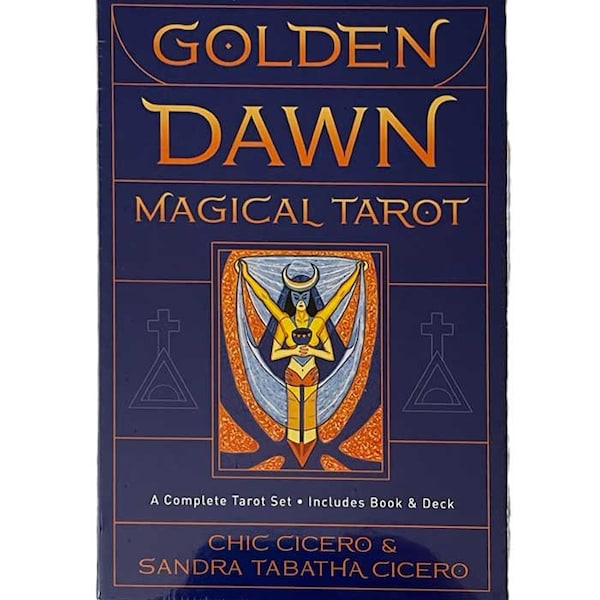 Golden Dawn Tarot Book - Etsy
