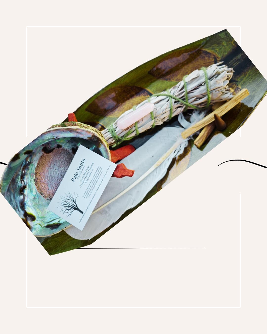 Unity Smudging Kit - 1 White Sage Smudge Sticks + 2 Palo Santo Sticks ...