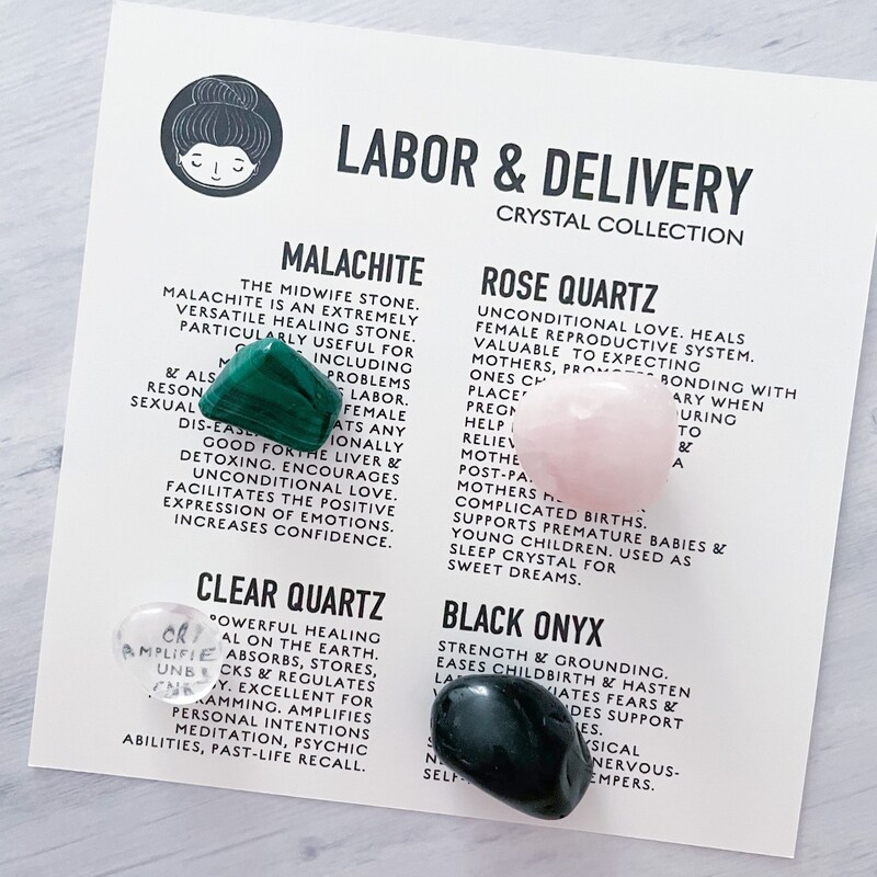 Crystals for Pregnancy - Etsy