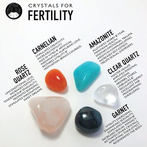 Fertility Healing Stones, Crystals for Fertility, Fertility Crystal ...