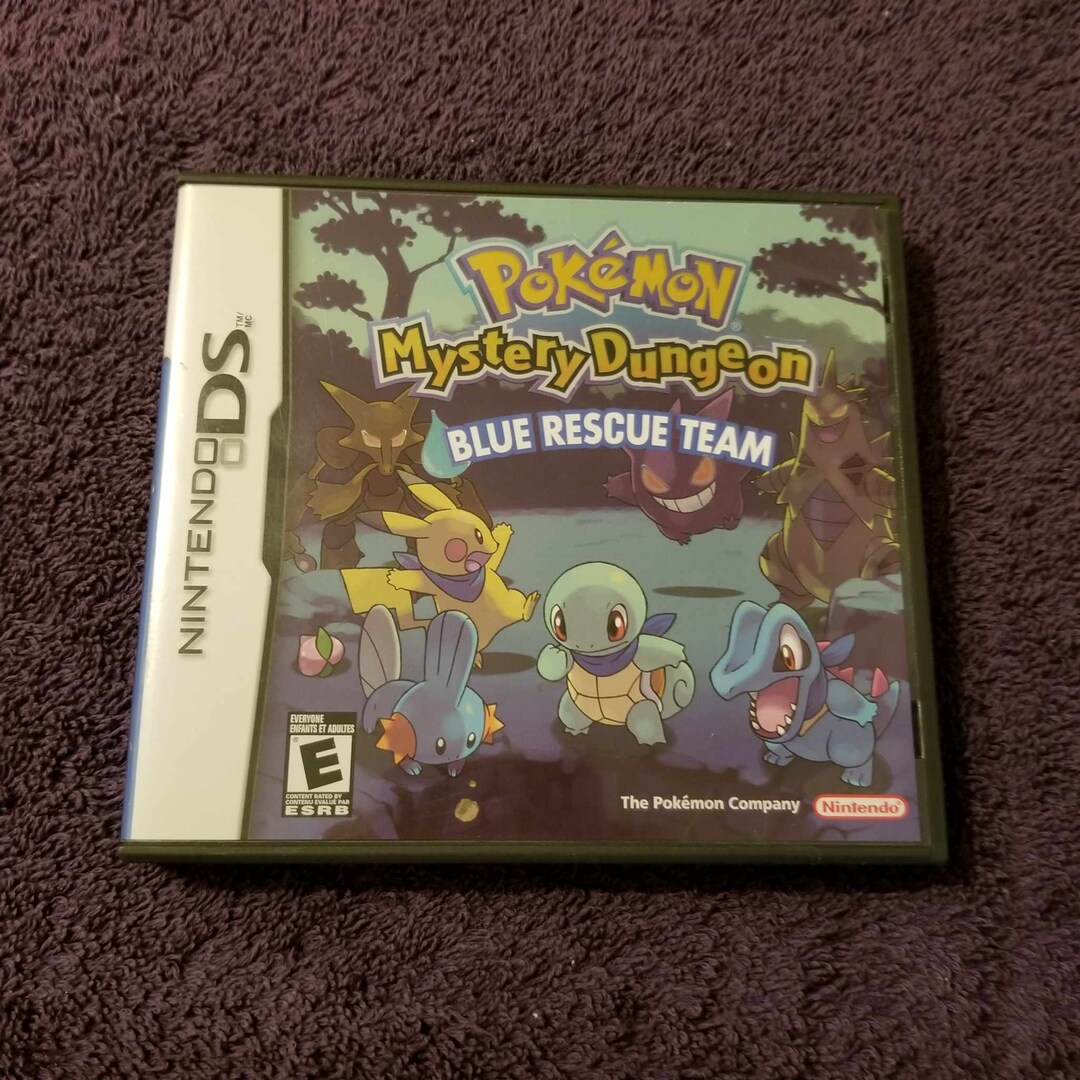 Pokemon Blue Rescue Team Nintendo DS Complete Authentic - Etsy