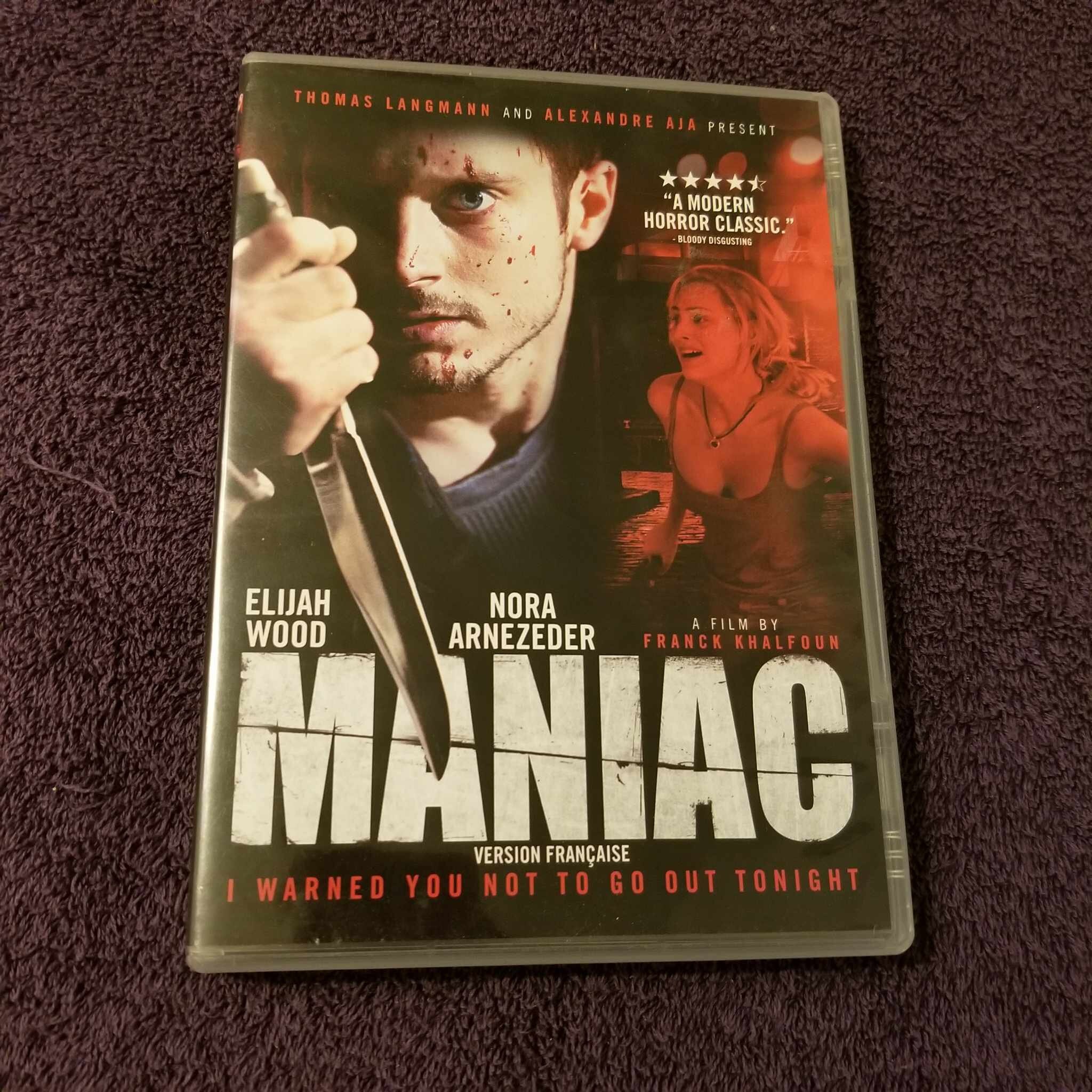 Maniac Movie Dvd Cover