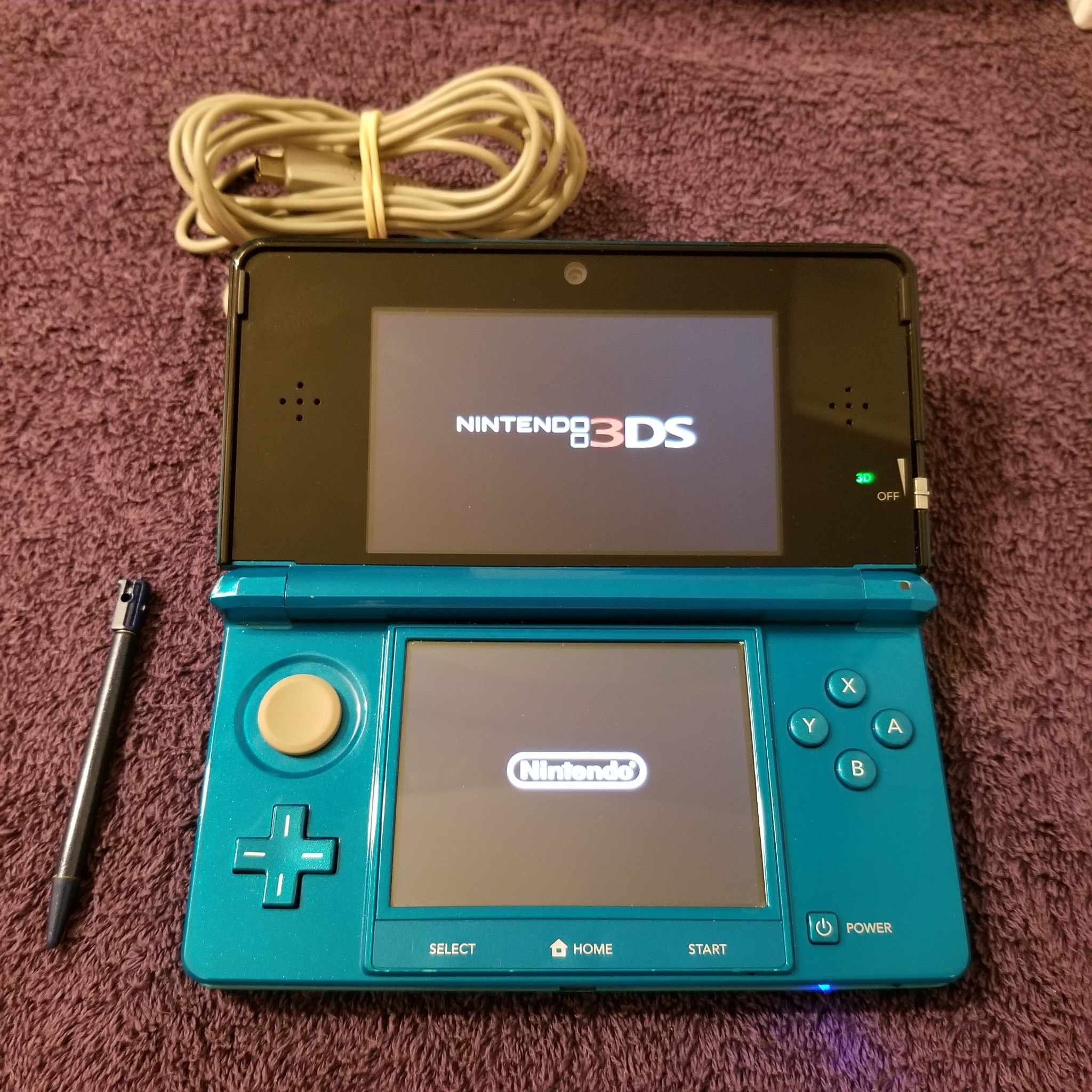 Nintendo 3ds Aqua Blue