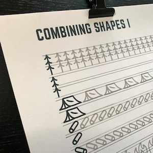 Workbook for Line Drawing Basics, Instant Download and Print at Home ...