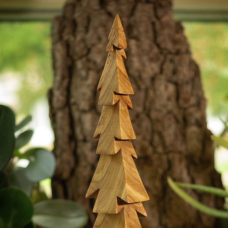 Wooden Tree Decor - Etsy