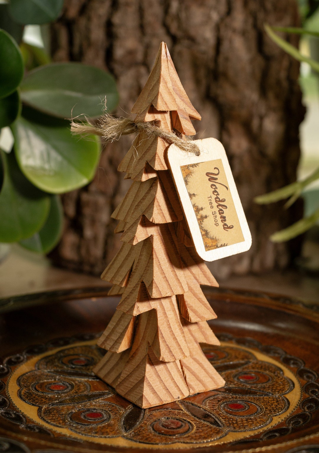 Handmade Fir Wooden Trees - 4 Inch to 10 Inch Sizes - Etsy