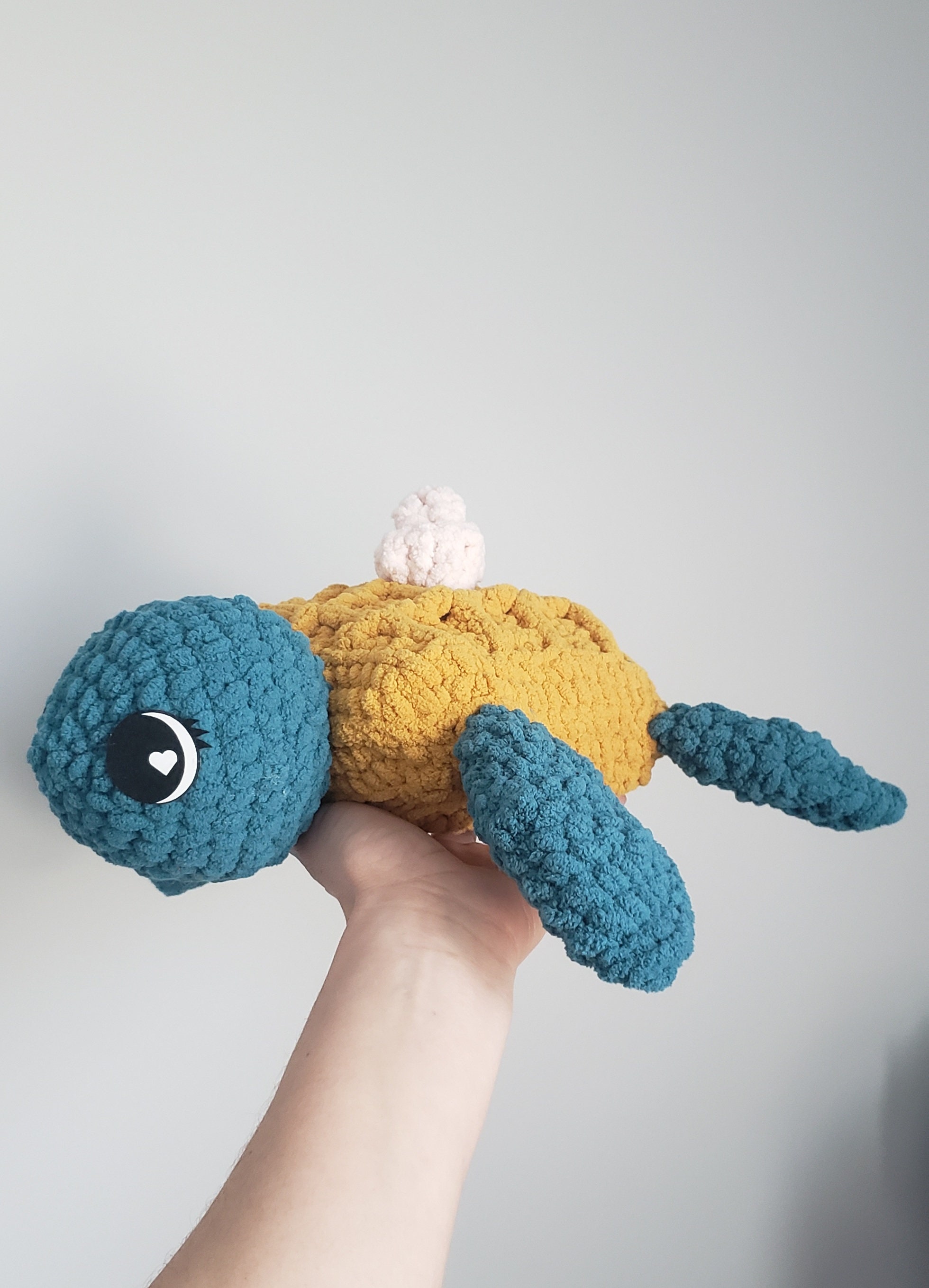 Waffle Sea Turtle Crochet Pattern - Etsy