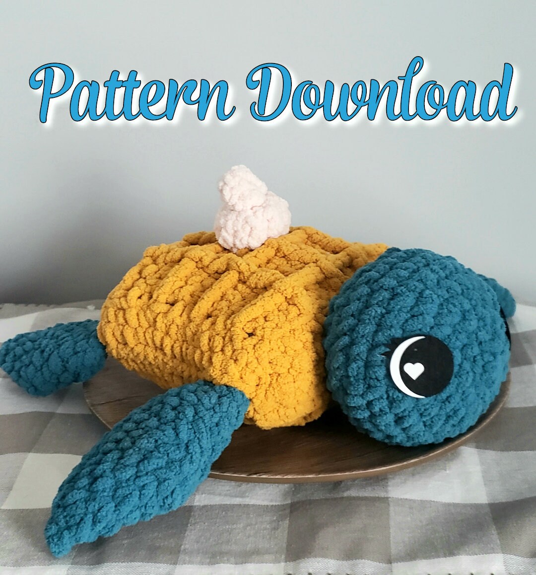 Waffle Sea Turtle Crochet Pattern - Etsy