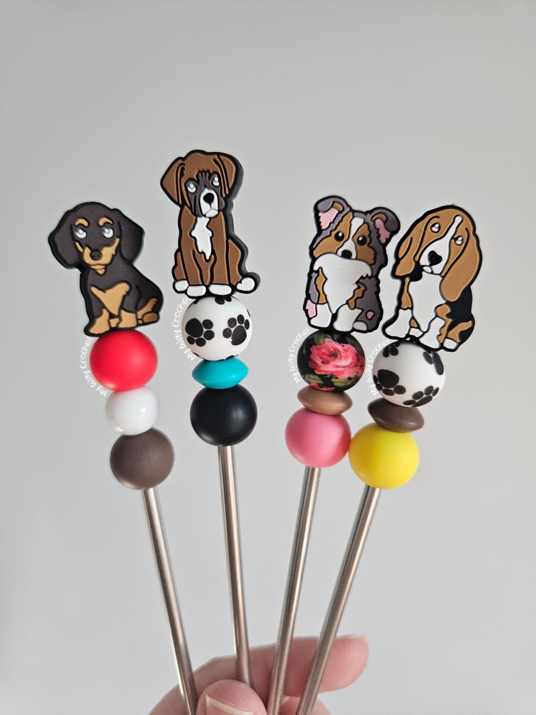 Mini Ami Sticks for Crochet/knit/sewing - Puppy Themes - Etsy