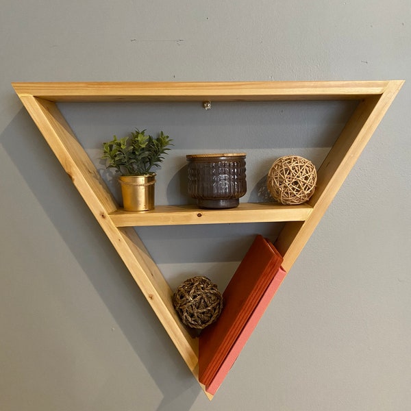 Triangle Shelf - Etsy