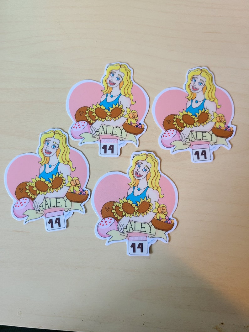 Haley Stardew Lovers Vinyl Sticker Water Resistant - Etsy