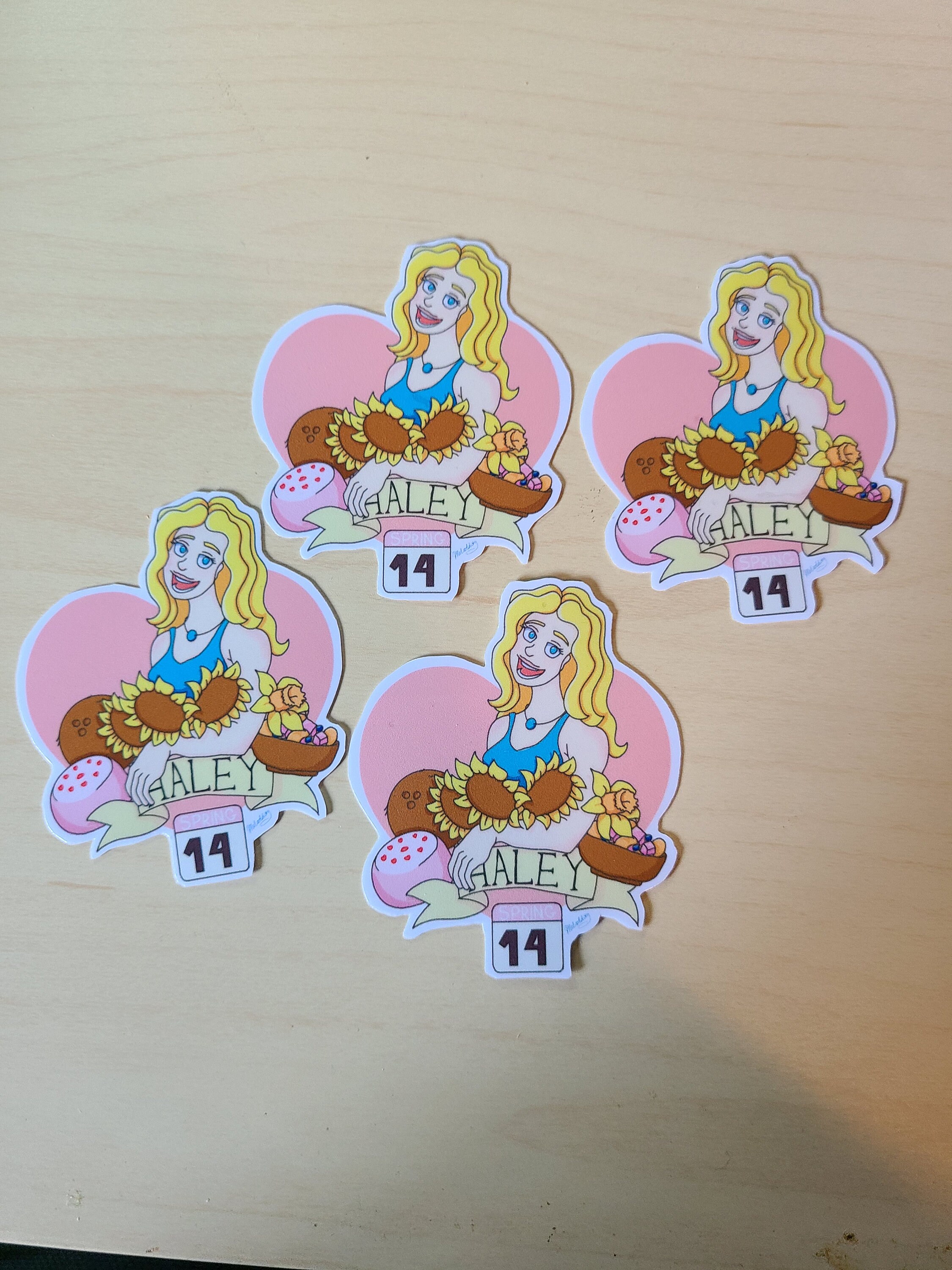 Haley Stardew Lovers Vinyl Sticker Water Resistant - Etsy